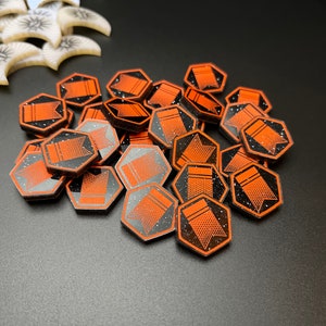 Unofficial Voidfall Acrylic Token Upgrade Set, Fan Made, Double Sided, Iridescent - Deluxe - Etsy