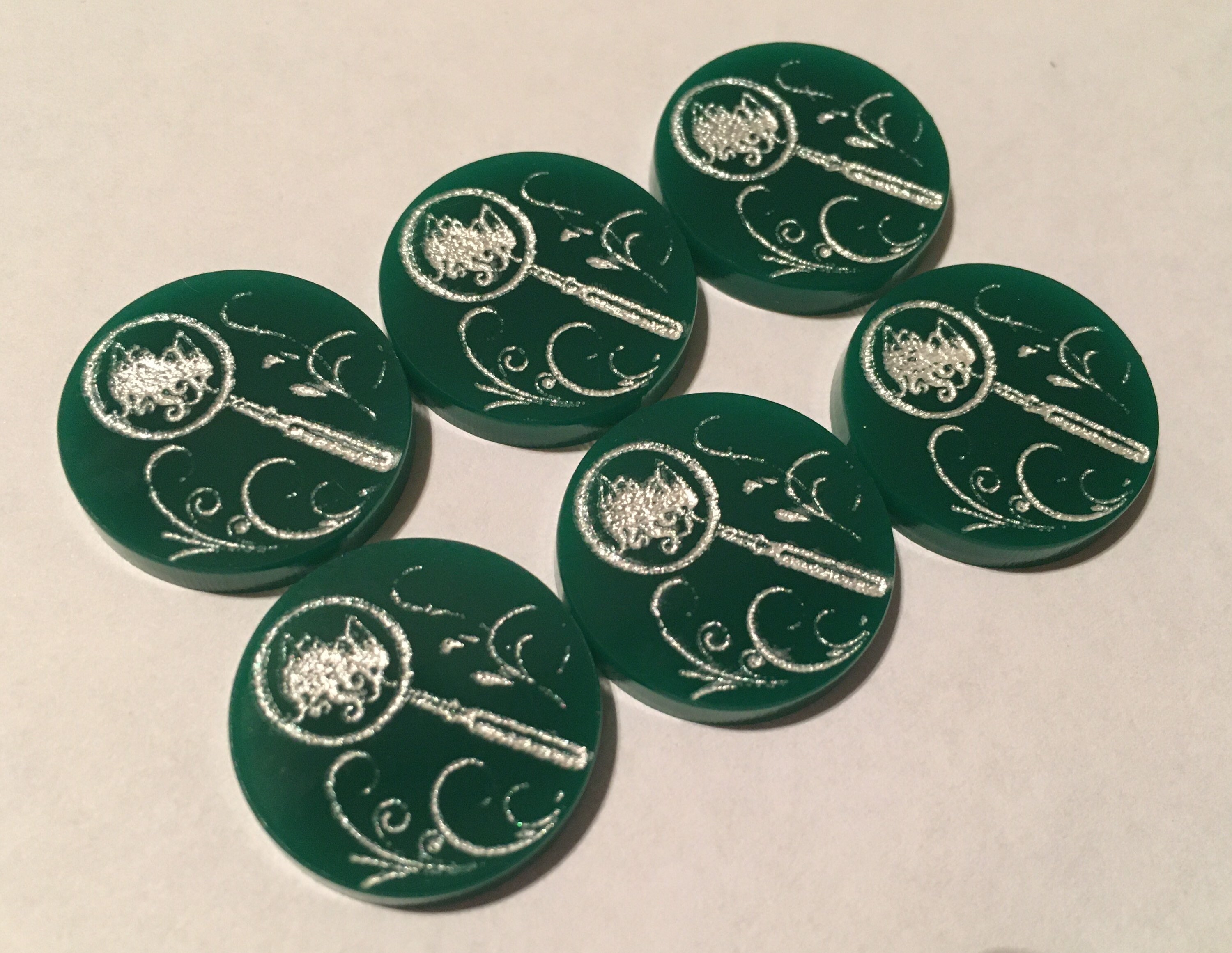 Eldritch Horror Clue Tokens, Original Game and Expansions, Dual Sided ...