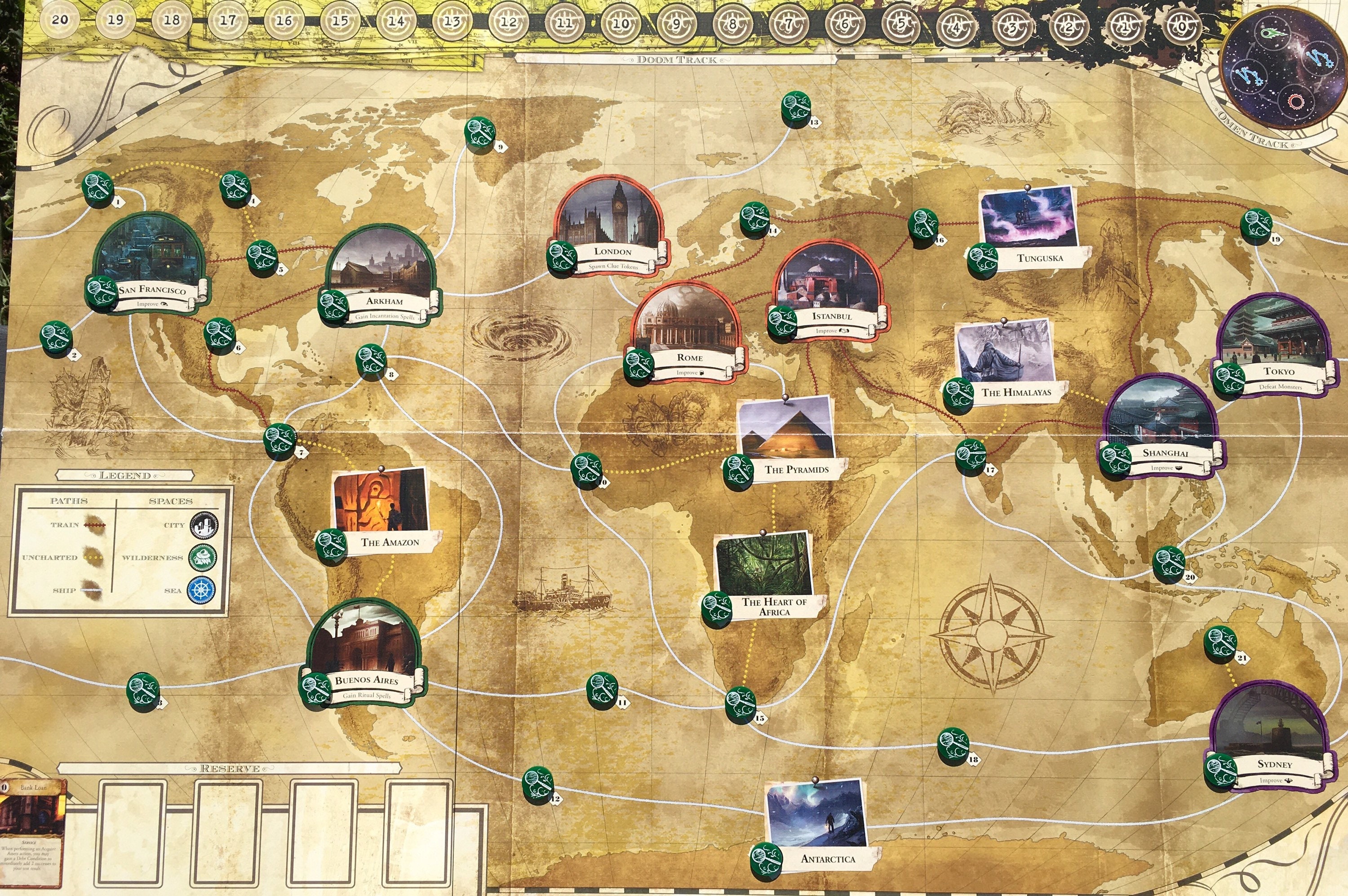 Eldritch Horror Clue Tokens Original Game and Expansions - Etsy UK