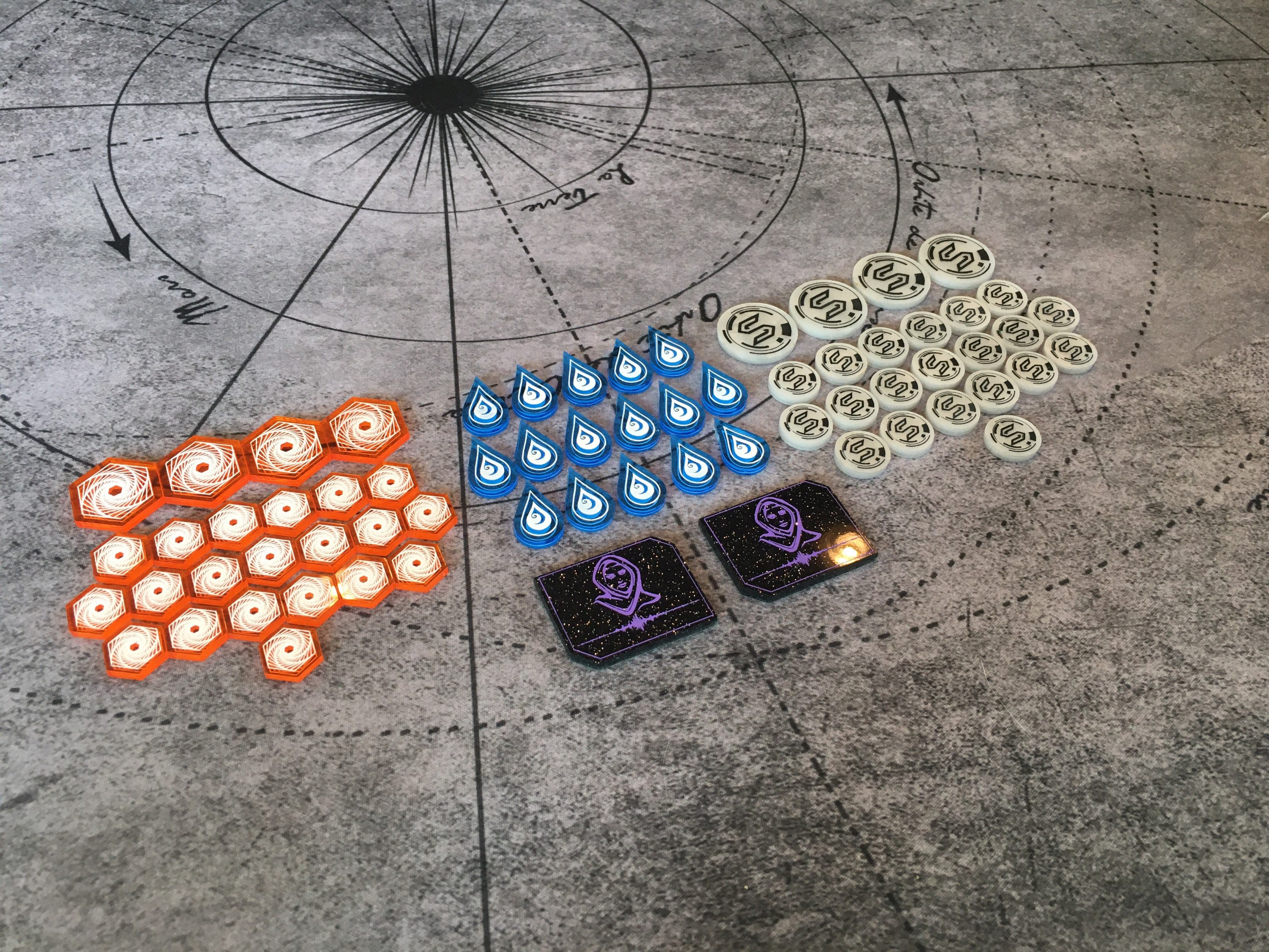 Unofficial Dune Compatible Water Tokens Fan Made Dual Sided - Etsy
