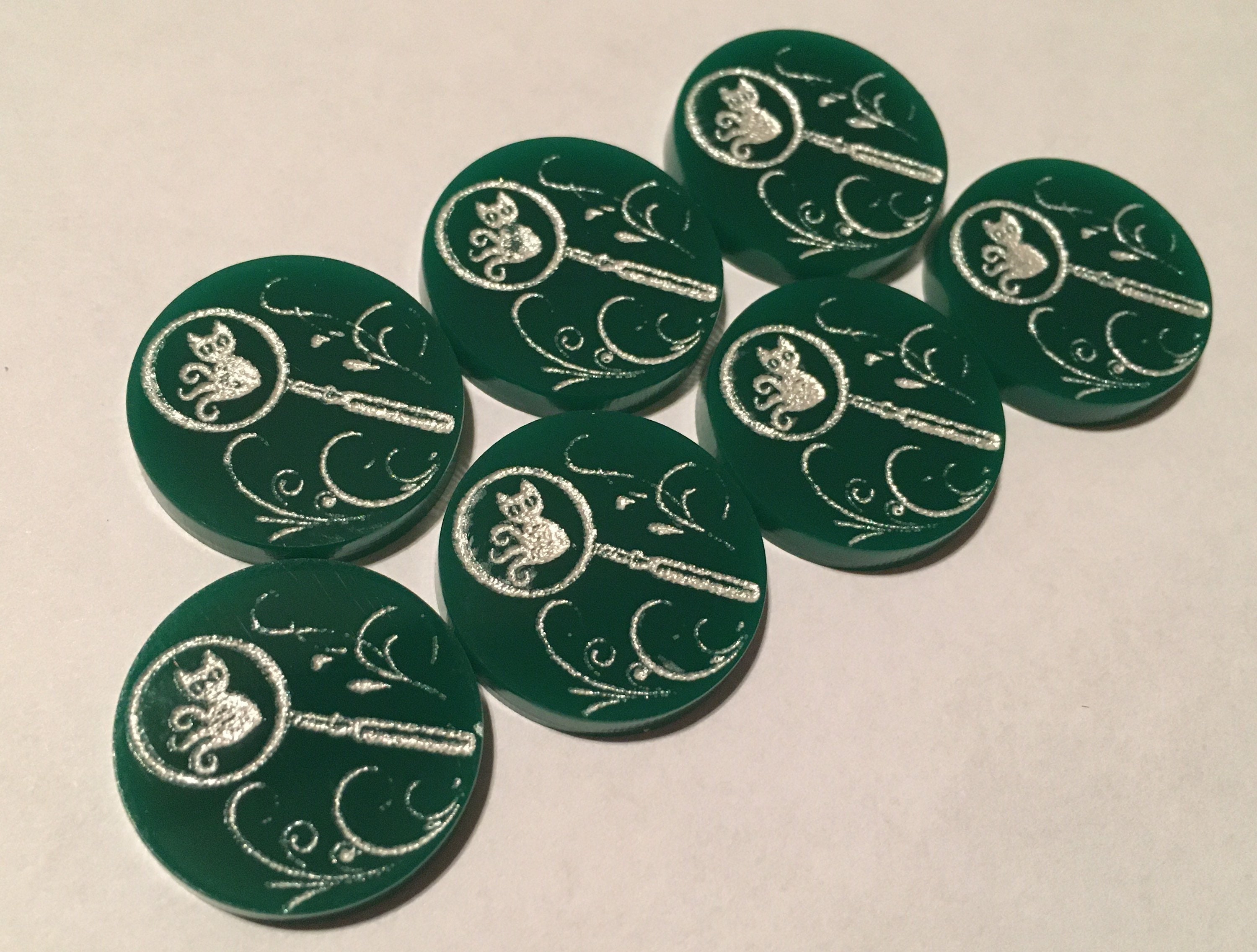 Eldritch Horror Clue Tokens, Original Game and Expansions, Dual Sided ...