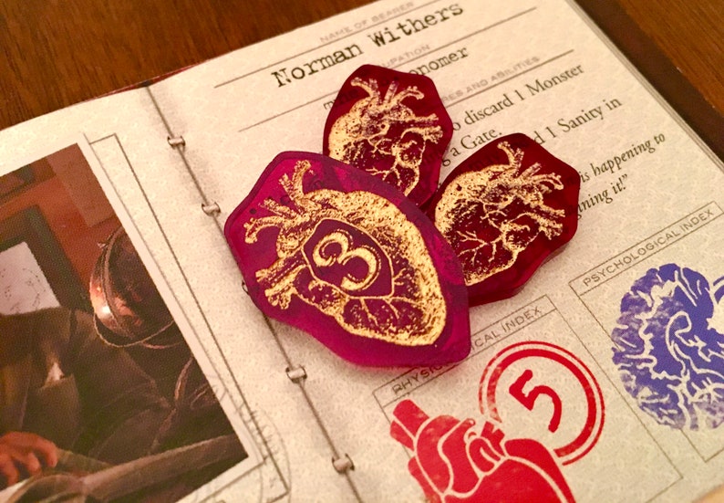 Eldritch Horror Arkham Horror 3rd Edition Heart Physical - Etsy