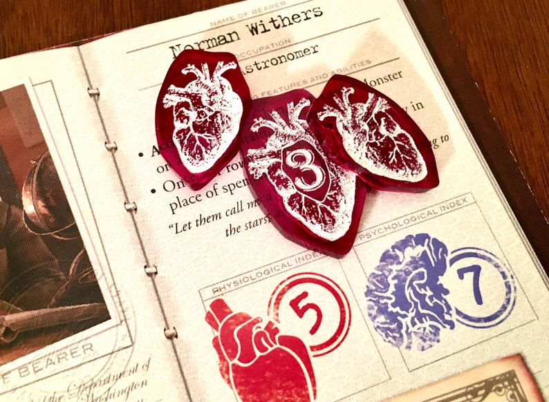 Eldritch Horror Arkham Horror 3rd Edition Heart Physical - Etsy