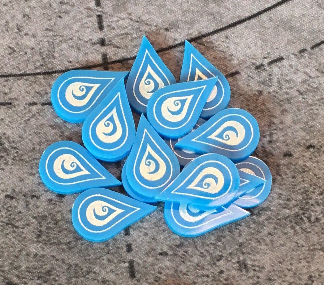 Unofficial Dune Compatible Water Tokens Fan Made Dual Sided - Etsy
