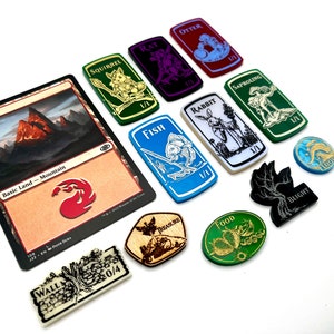 MTG, Bloomburrow Inspired, Fan Made Ability Counter Tokens- Single ...
