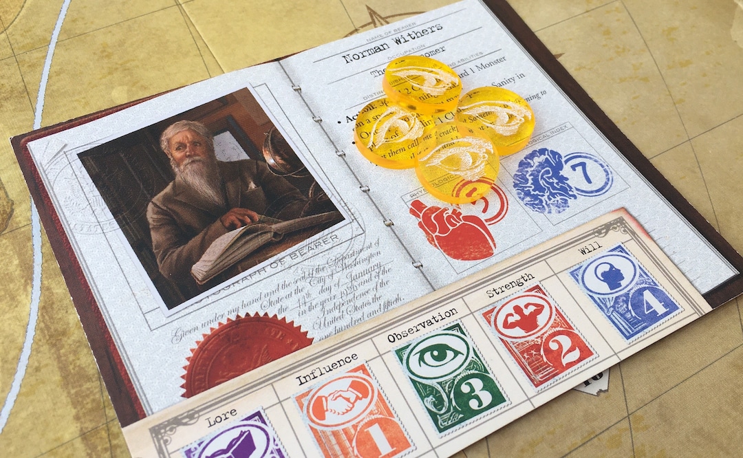 Eldritch Horror Focus Fan Made Tokens - Etsy