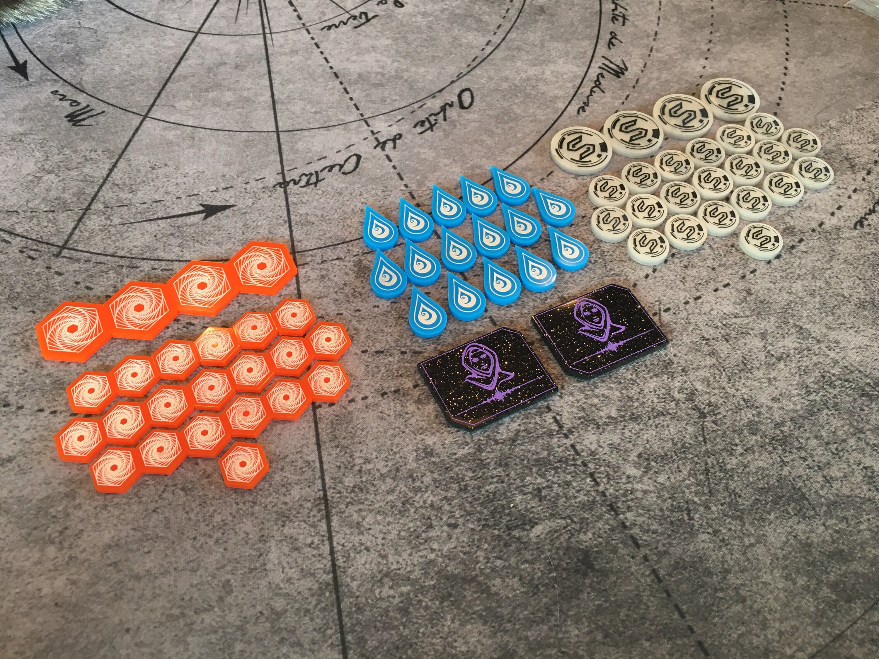 Unofficial Dune Compatible Water Tokens Fan Made Dual Sided - Etsy