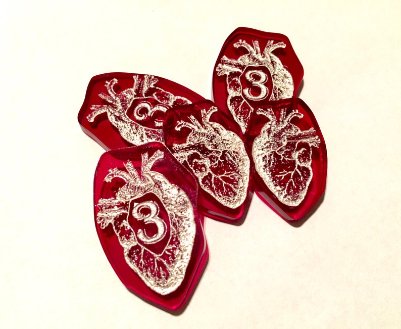 Eldritch Horror Arkham Horror 3rd Edition Heart Physical - Etsy