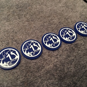 Unofficial ISS Vanguard Lead Tokens, Double Sided, Fan Made. Set of 20 ...
