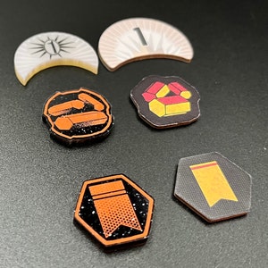 Unofficial Voidfall Acrylic Token Upgrade Set, Fan Made, Double Sided, Iridescent - Deluxe - Etsy