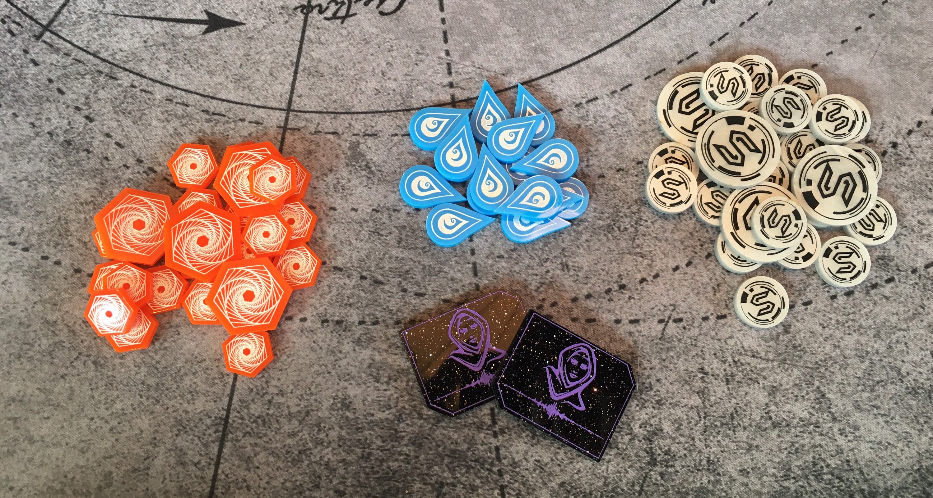 Unofficial Dune Compatible Spice Tokens Fan Made Dual Sided - Etsy