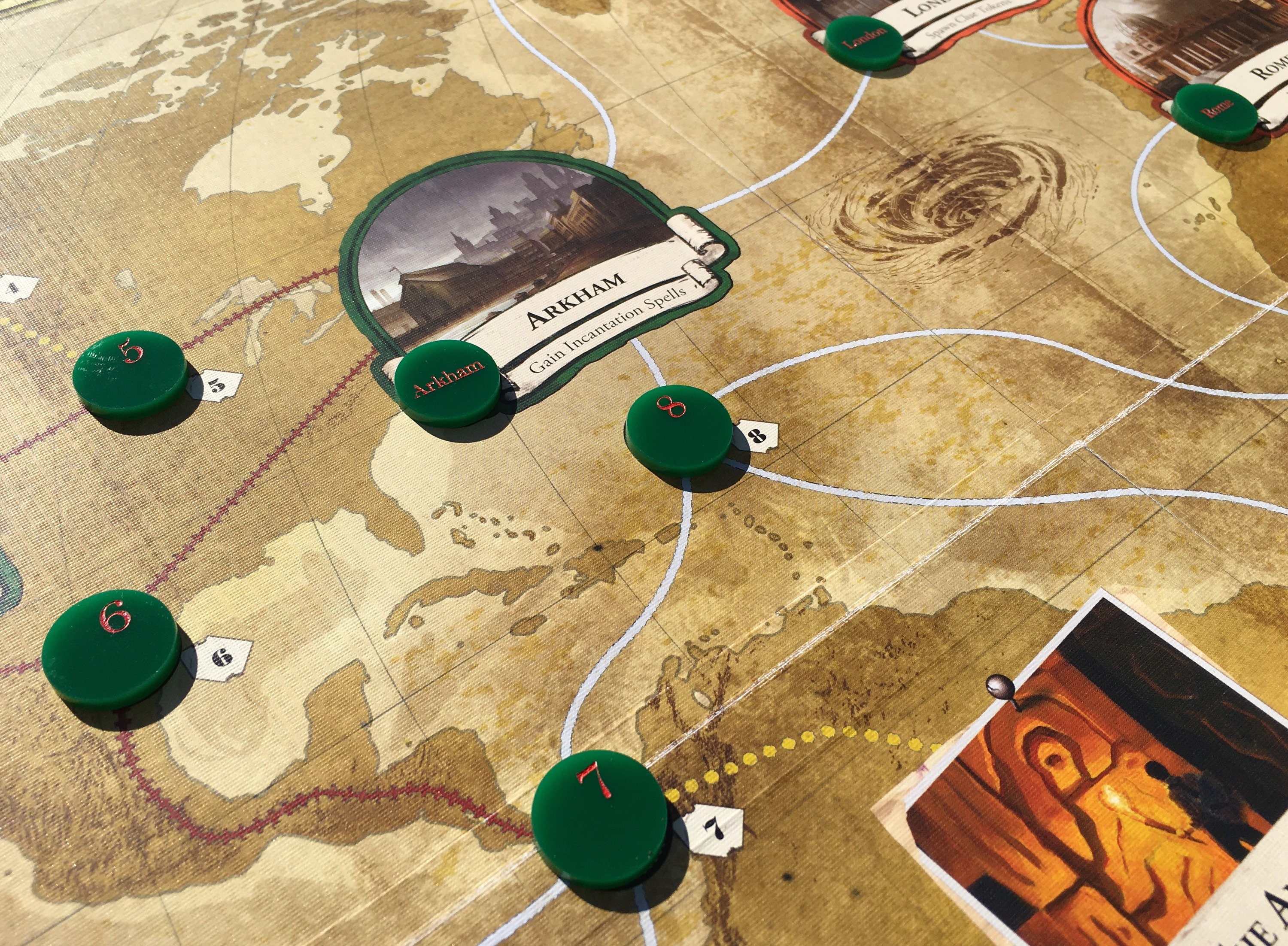 Eldritch Horror Clue Tokens, Original Game and Expansions, Dual Sided ...