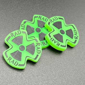 MTG, Fallout Inspired, Fan Made Ability Counter Tokens- Single Sided - Etsy