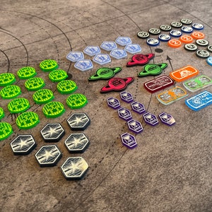 Unofficial ISS Vanguard + 2nd Wave "deadly Frontier" Token Upgrade Set ...