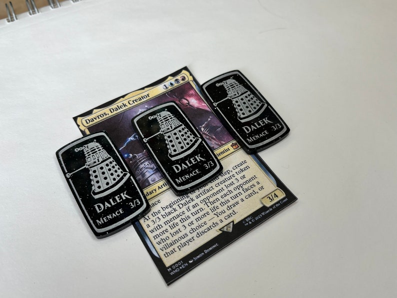 MTG, Dr. Who Inspired Fan Made Counter Tokens - Single Sided - Etsy