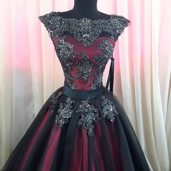 Gothic Puffy Dress - Etsy