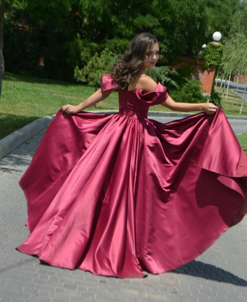 Off Shoulders Evening Dress, A-line Gown off Shoulder,formal Dress ...