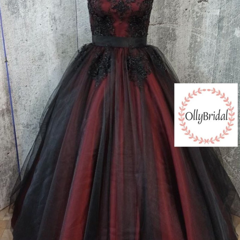 Gothic Puffy Gown - Etsy