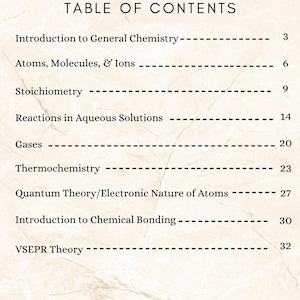 General Chemistry 1 Notes Course Bundle | Introduction | Atoms ...