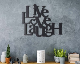 Metal Laugh Sign - Etsy