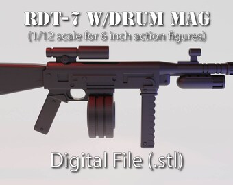 Assault Rifle Stl - Etsy