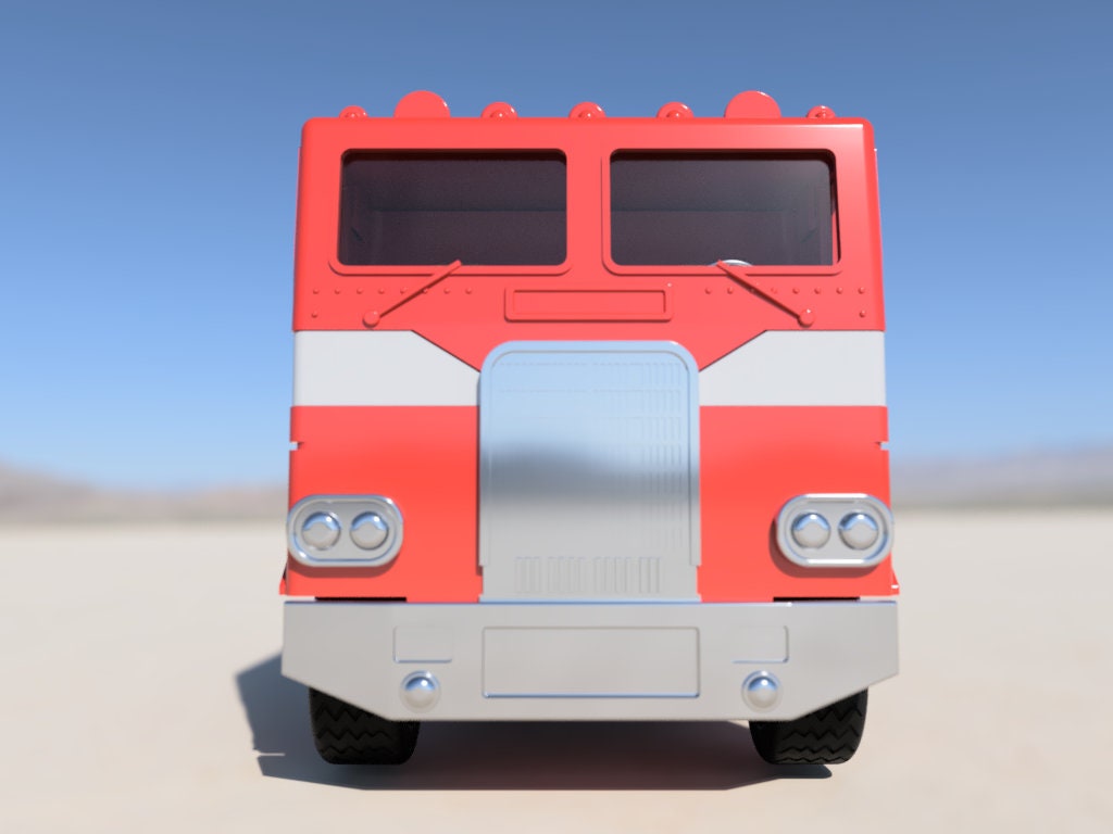 Freightliner FL86 1:12 Scale G1 Optimus Prime Digital .stl - Etsy Canada