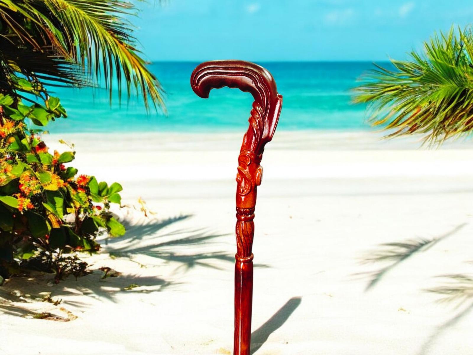 Handmade Wooden Walking Stick – Christian Cross Carved Mobility Cane - Etsy
