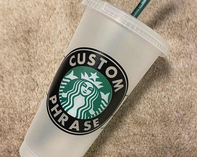 Custom Starbucks Cup/personalized Starbucks Cup/custom Tumblr/reusable ...