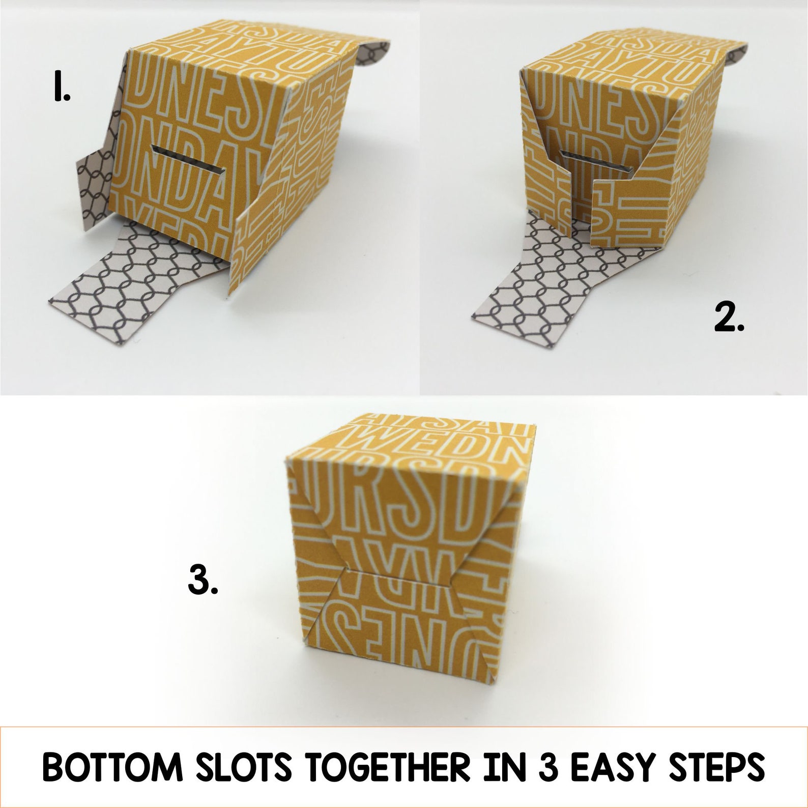 Simple Cube / Cuboid / Box Template (SVG Download) - Cricut and ...