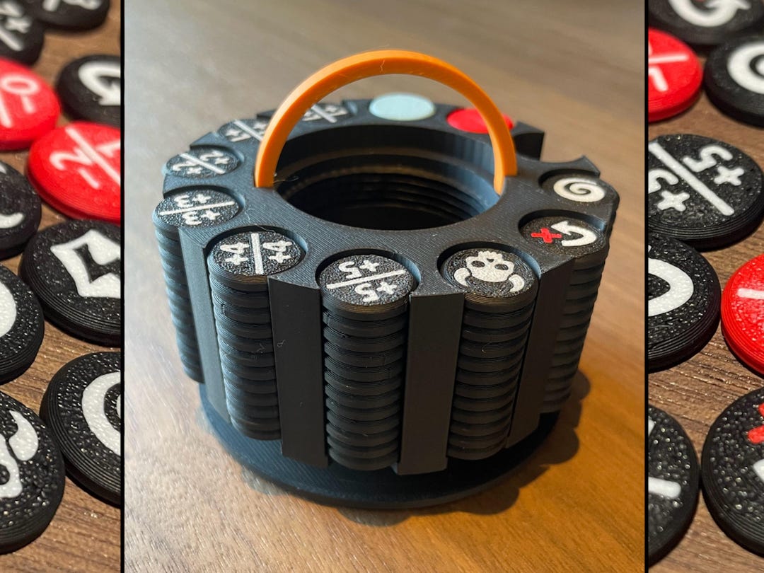 MTG Counter Organiser - 3D Printer Files (STL, 3MF) - Board Game ...