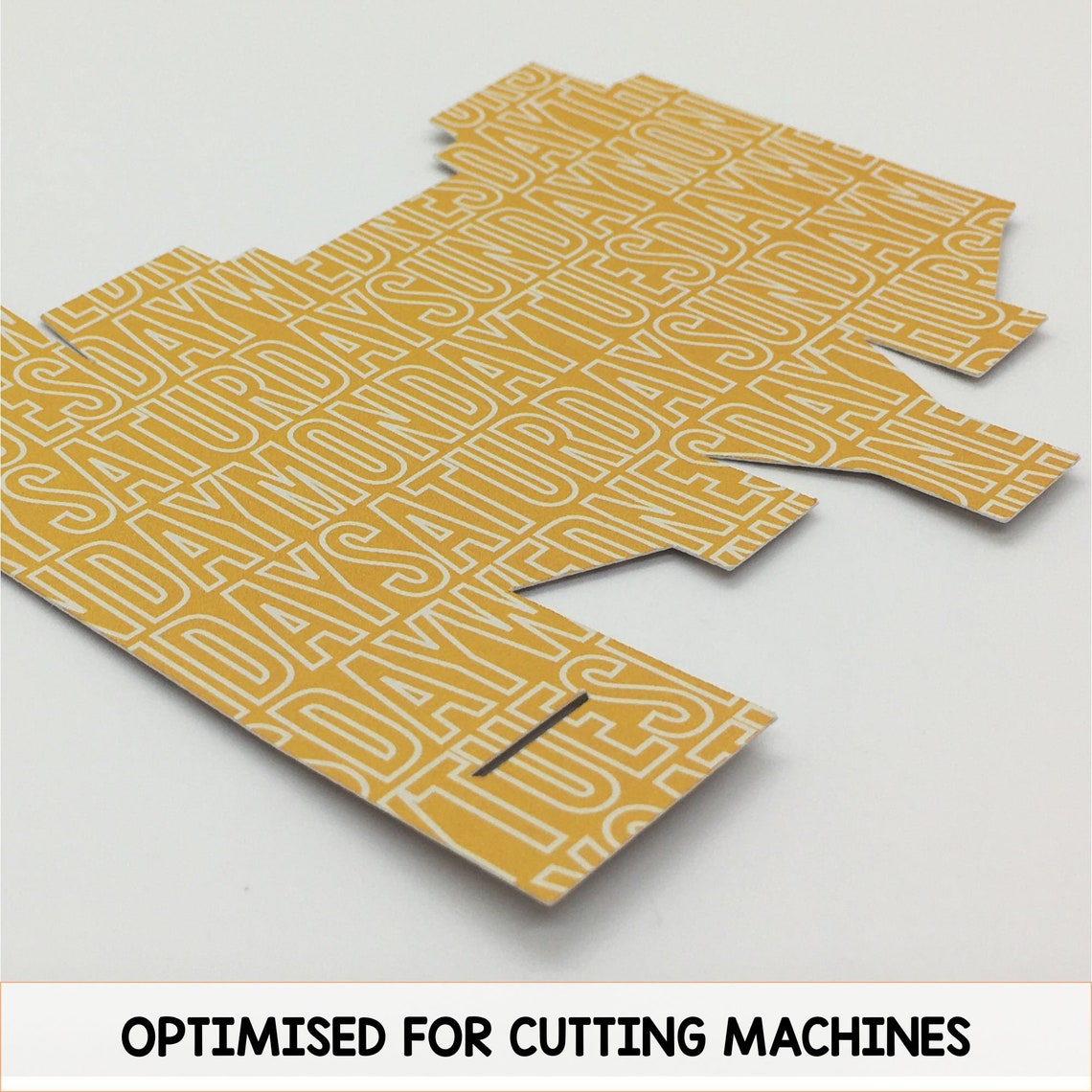 Simple Cube / Cuboid / Box Template SVG Download Cricut | Etsy Canada