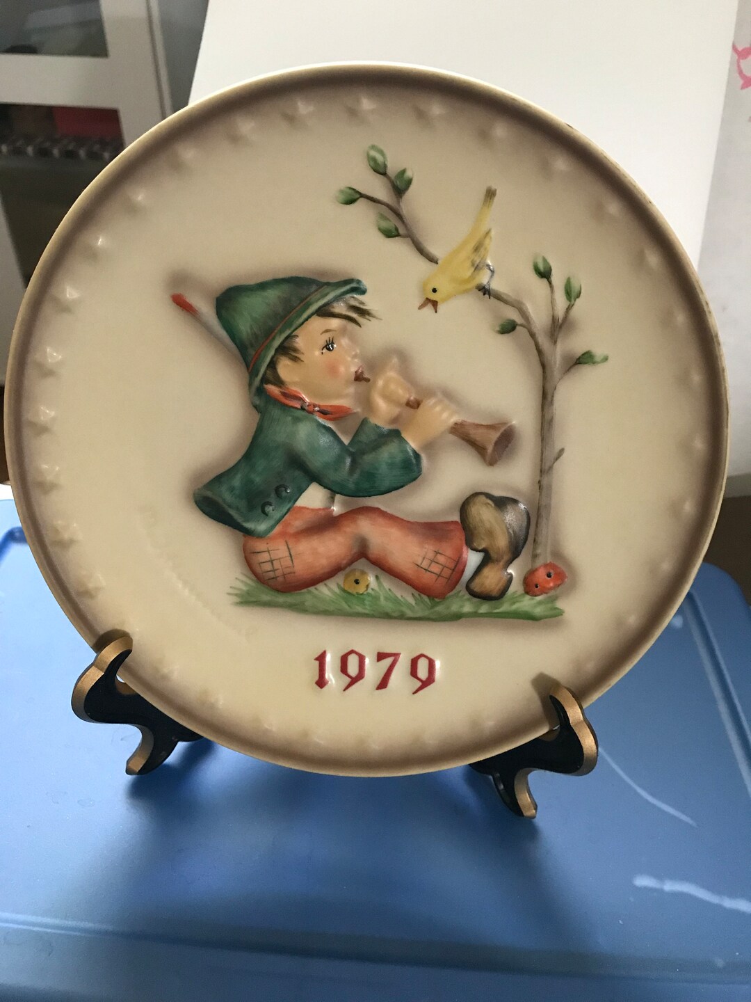 M J Hummel 1979 Bas Relief Plate - Etsy