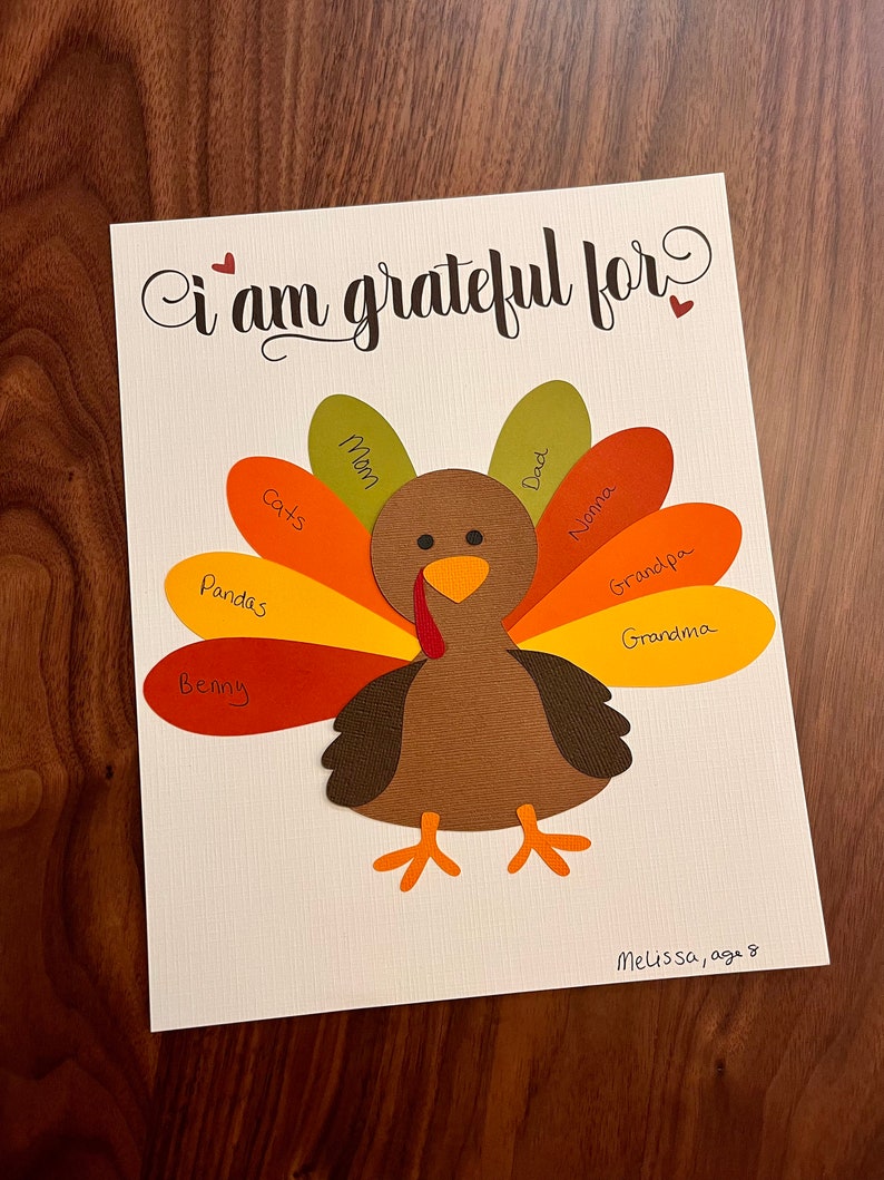 Thanksgiving Grateful Turkey Kits, Thankful Turkey Kit, Thanksgiving ...