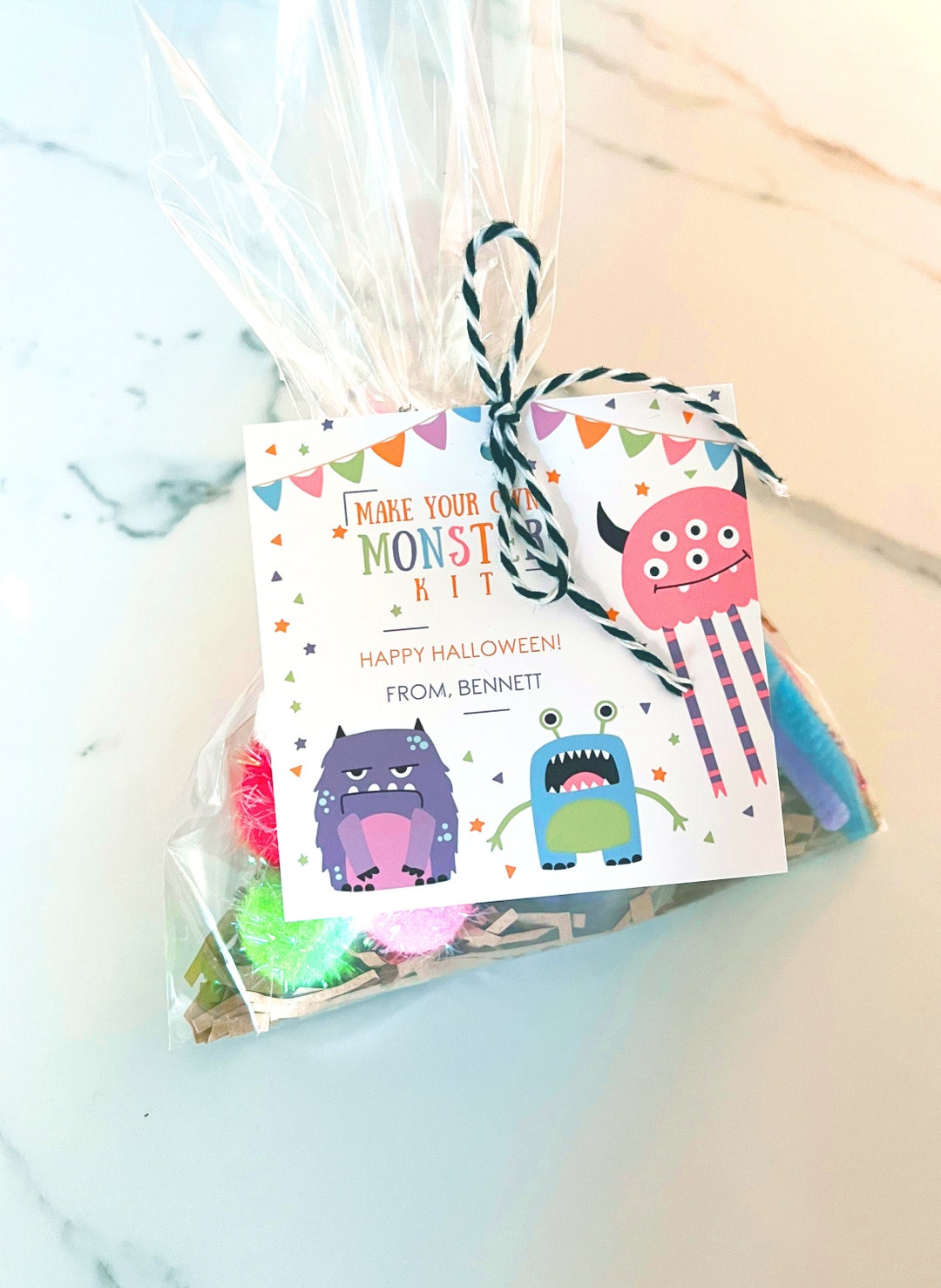 Halloween Monster Kits Build Your Own Monster Kit Halloween - Etsy