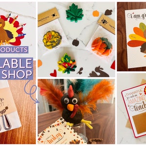 Thanksgiving Turkey Crayon Holder With Crayons, Kid's Place Setting ...