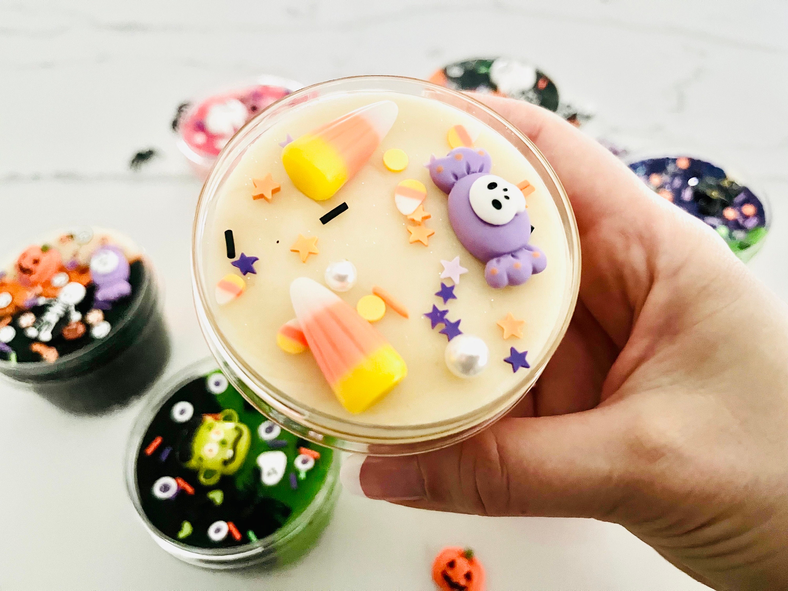 Halloween Modeling Clay Kit, Halloween Sensory Jars, Halloween Party ...