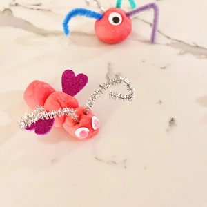 Make a Love Bug Kit, Valentine's Day Modeling Clay Kit, Valentine Kids ...