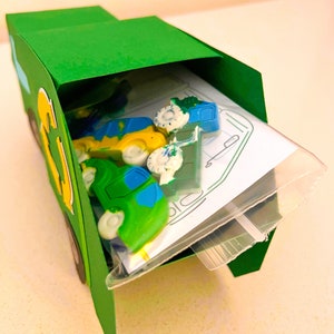 Garbage Truck Favor Box, Garbage Truck Party Decoration, Trash Bash ...