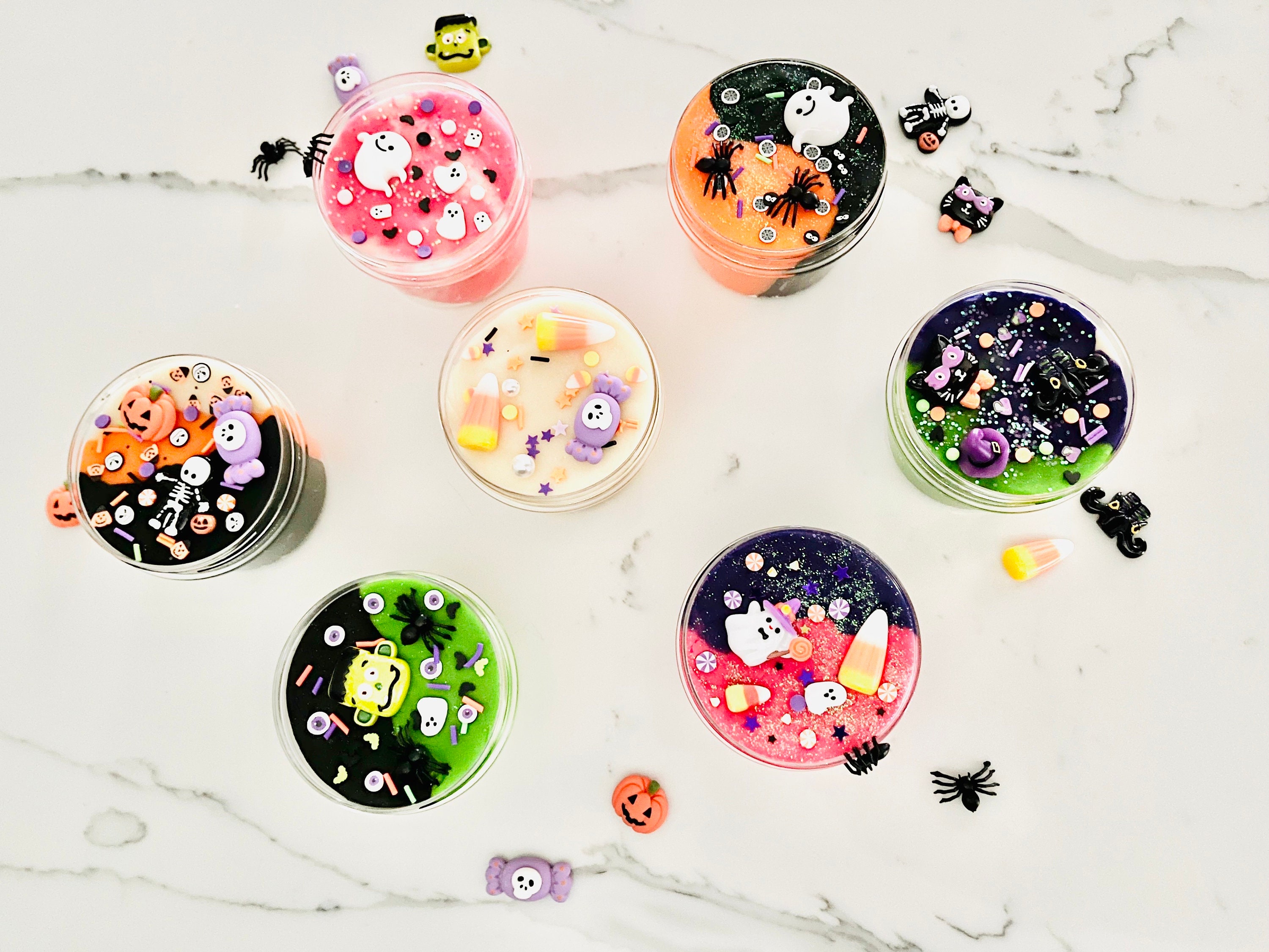 Halloween Modeling Clay Kit, Halloween Sensory Jars, Halloween Party ...