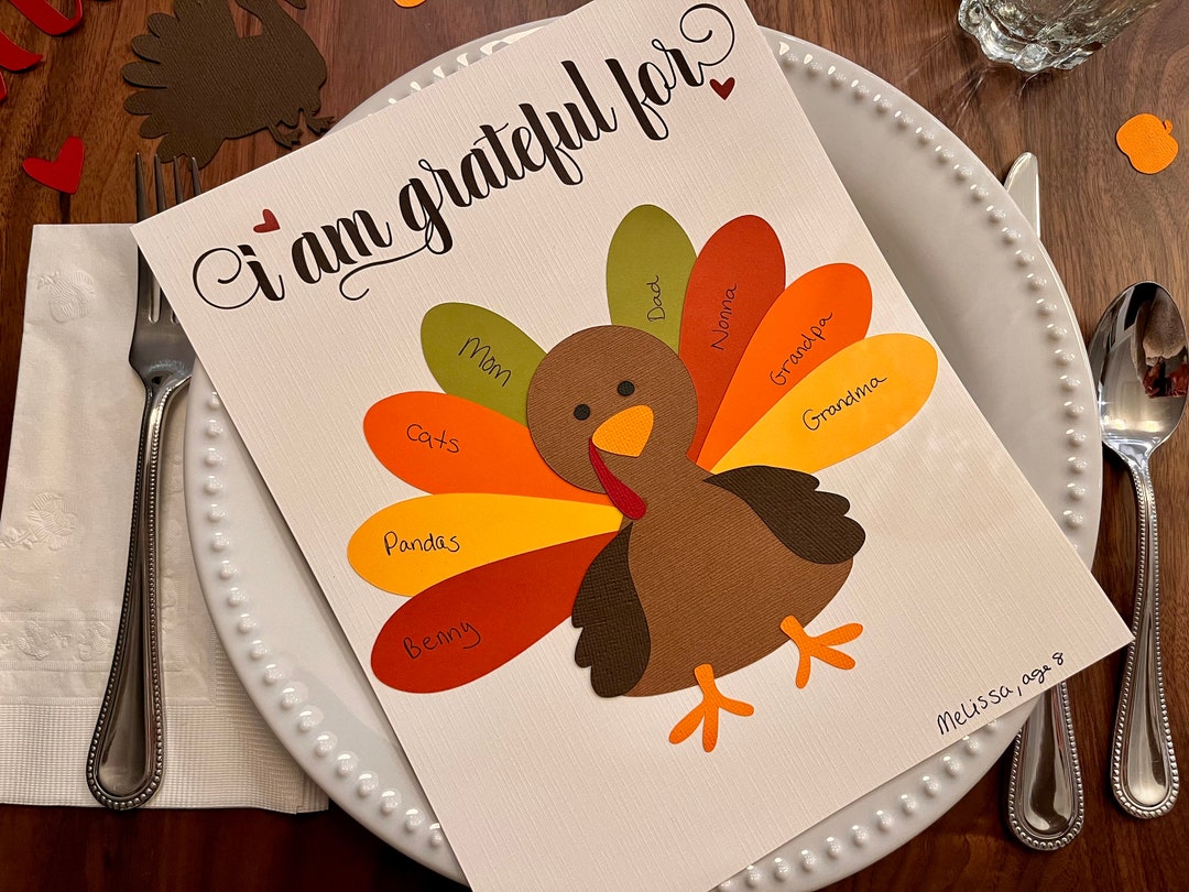 Thanksgiving Grateful Turkey Kits, Thankful Turkey Kit, Thanksgiving ...