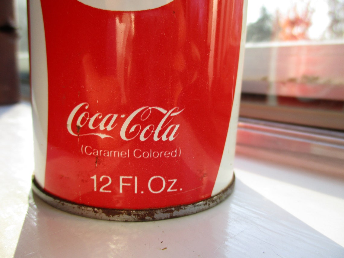 Vintage 1970 Coca Cola Can, Rare, Only Produced This Style for 1 Year ...