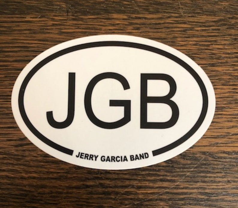 Jerry Garcia Sticker JGB Grateful Dead | Etsy