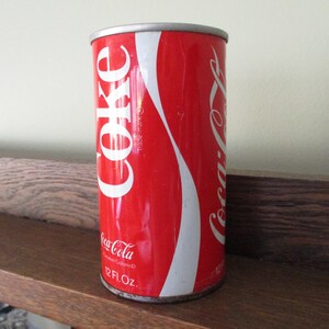 Vintage 1970 Coca Cola Can, Rare, Only Produced This Style for 1 Year ...