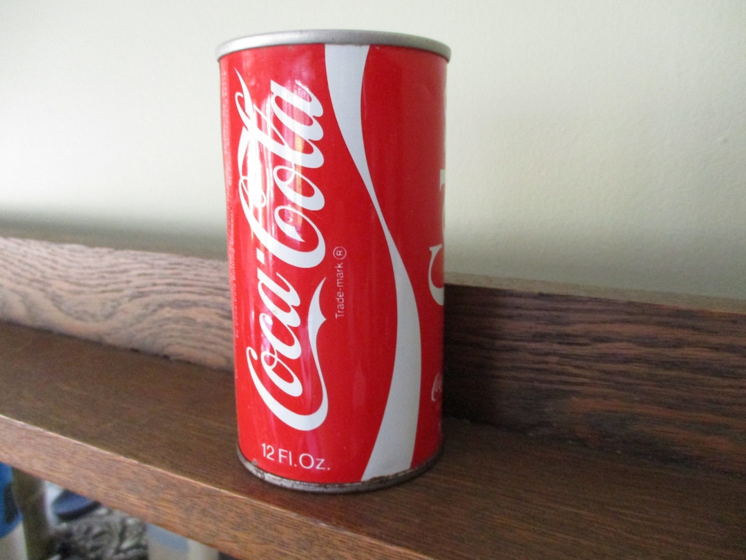 Vintage 1970 Coca Cola Can, Rare, Only Produced This Style for 1 Year - Etsy