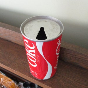 Vintage 1970 Coca Cola Can, Rare, Only Produced This Style for 1 Year ...