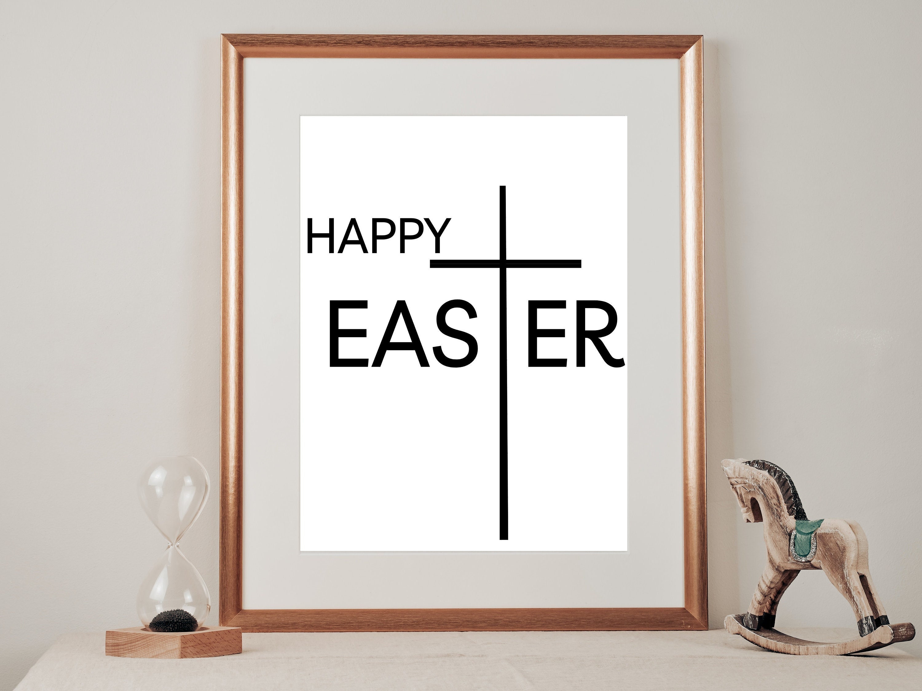 Printable Easter Wall Decor, Religious Easter Print, Easter Printable ...