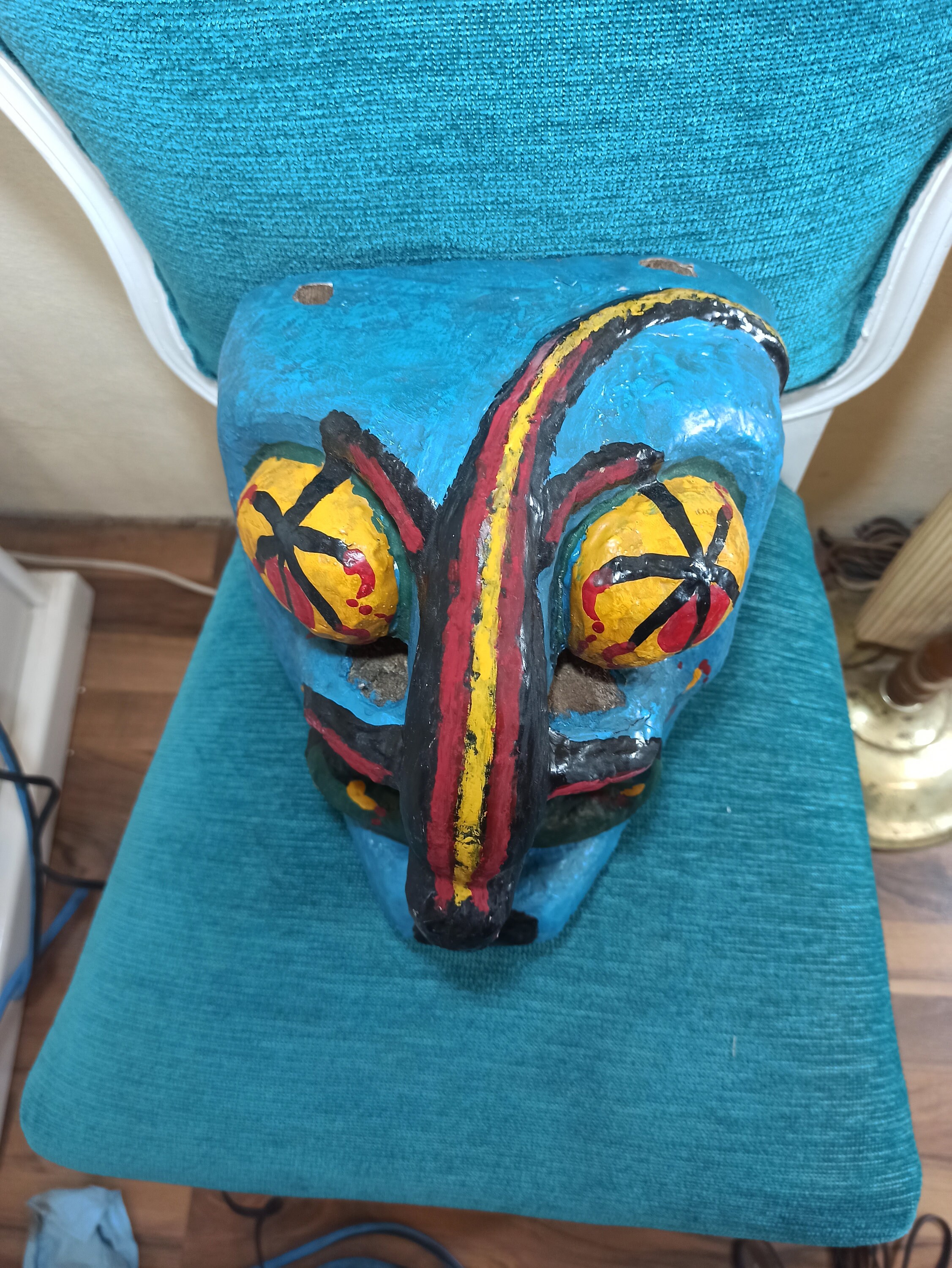 Old Wooden Mask of Chintete's Dance From Guerrero Mexico | Etsy