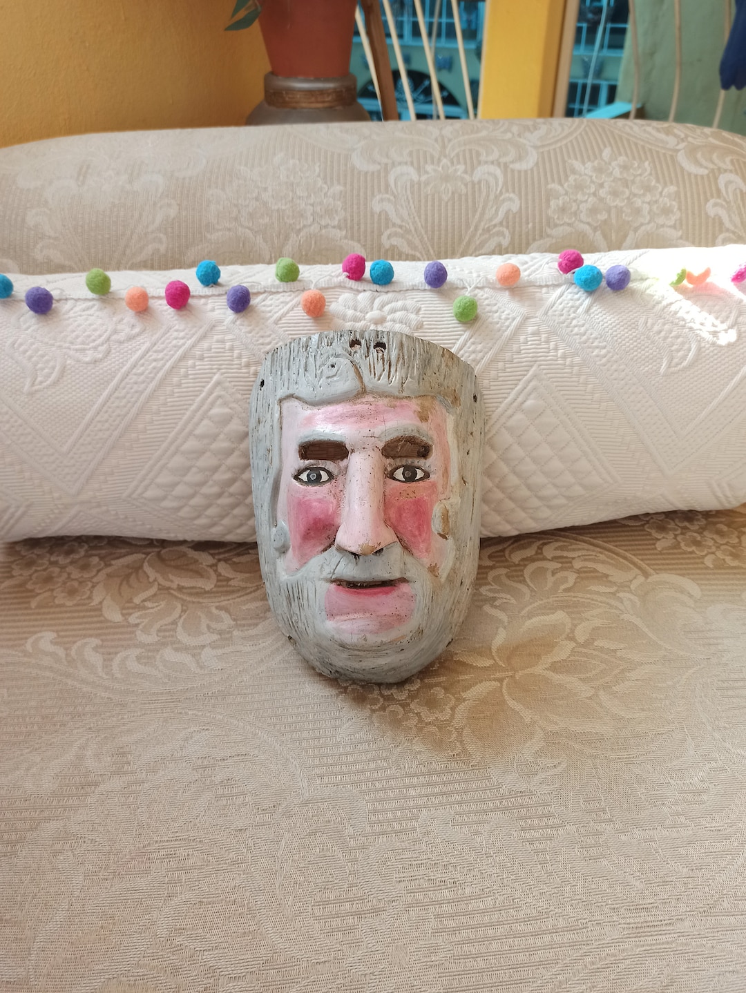 Old Pastorela Hermit Mask - Etsy