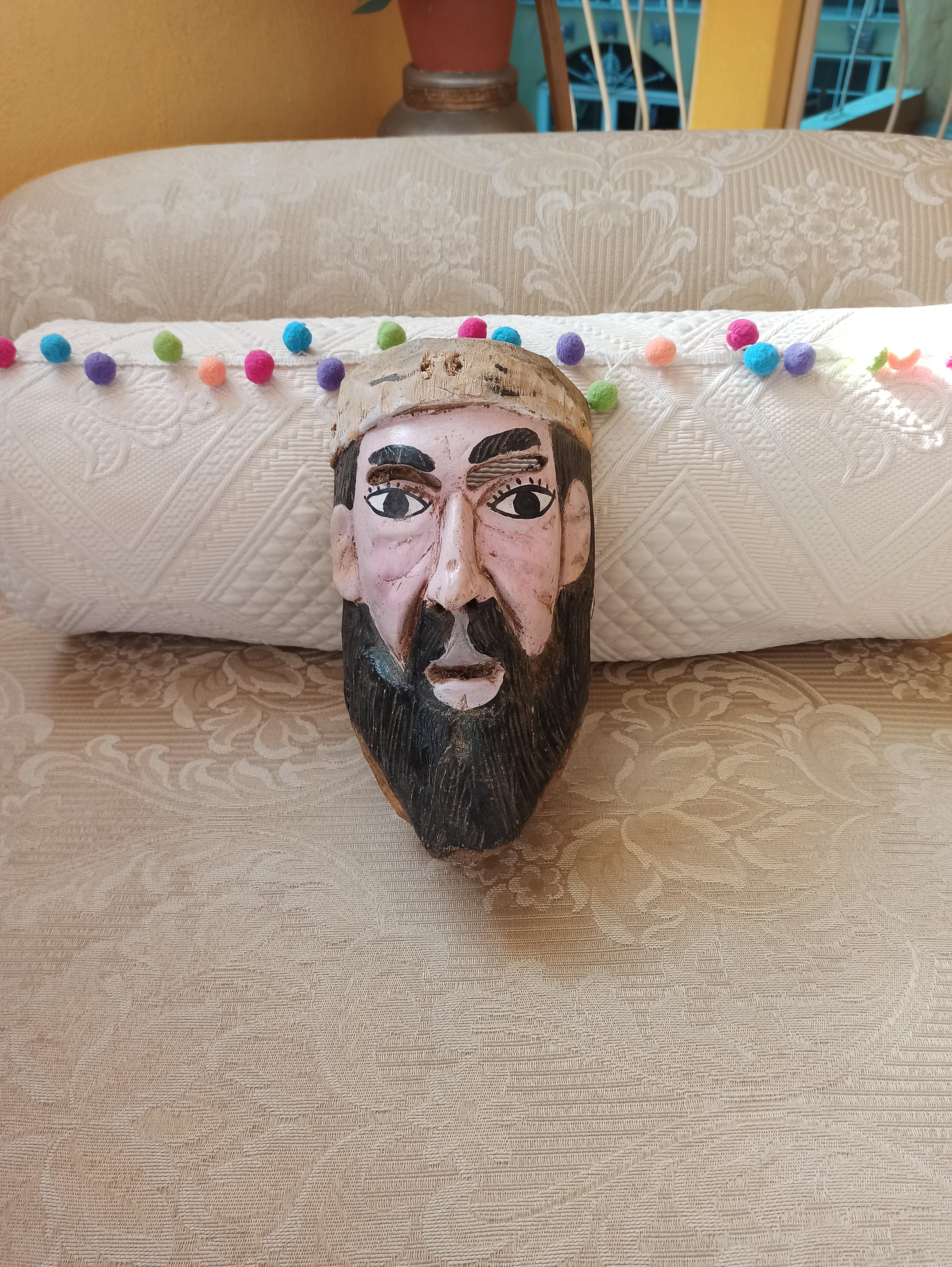 Old Mexican Mask of Pastorela - Etsy