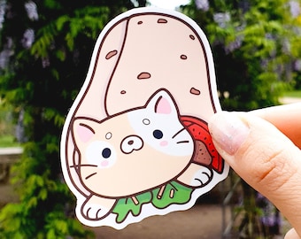 Breakfast Burrito Sticker - Etsy